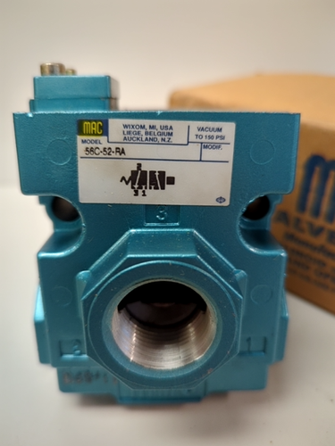 MAC Valves 56C-52-RA Remote Air Valve 3/8" NPTF - New in Box | eBay
