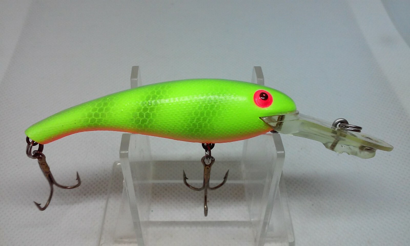 Vintage Cotton Cordell Wally Diver Chart Perch 3 1/8" Deep Crankbait ...