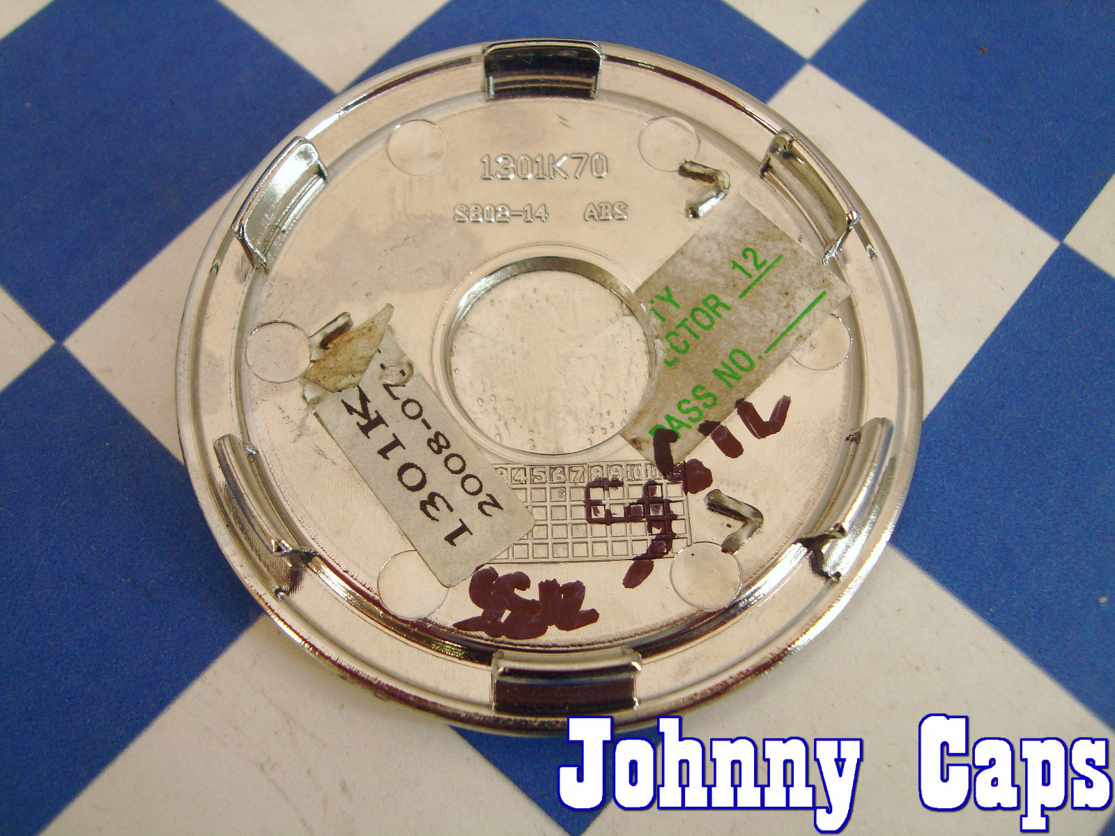 Forgiato Wheels Chrome Center Caps #1301K70 Custom Wheel MBZ Cap (7135 ...