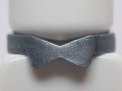 Lego 2x Flat Silver Minifig Collar Bow Tie | eBay