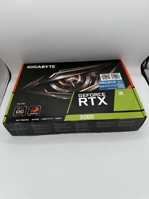 GIGABYTE GEFORCE RTX 2060 WINDFORCE 6GB *BOX Driver ONLY NO GPU* | eBay