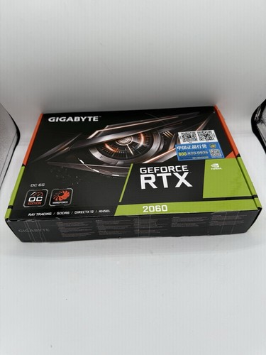 GIGABYTE GEFORCE RTX 2060 WINDFORCE 6GB *BOX Driver ONLY NO GPU* | eBay
