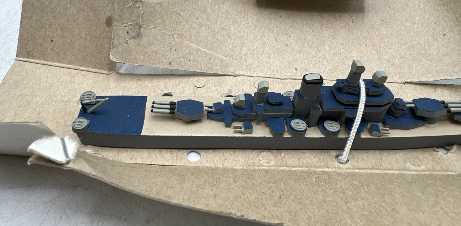 Superior Models WWII USS Salem Des Moines Class Heavy Cruiser Navy Ship ...