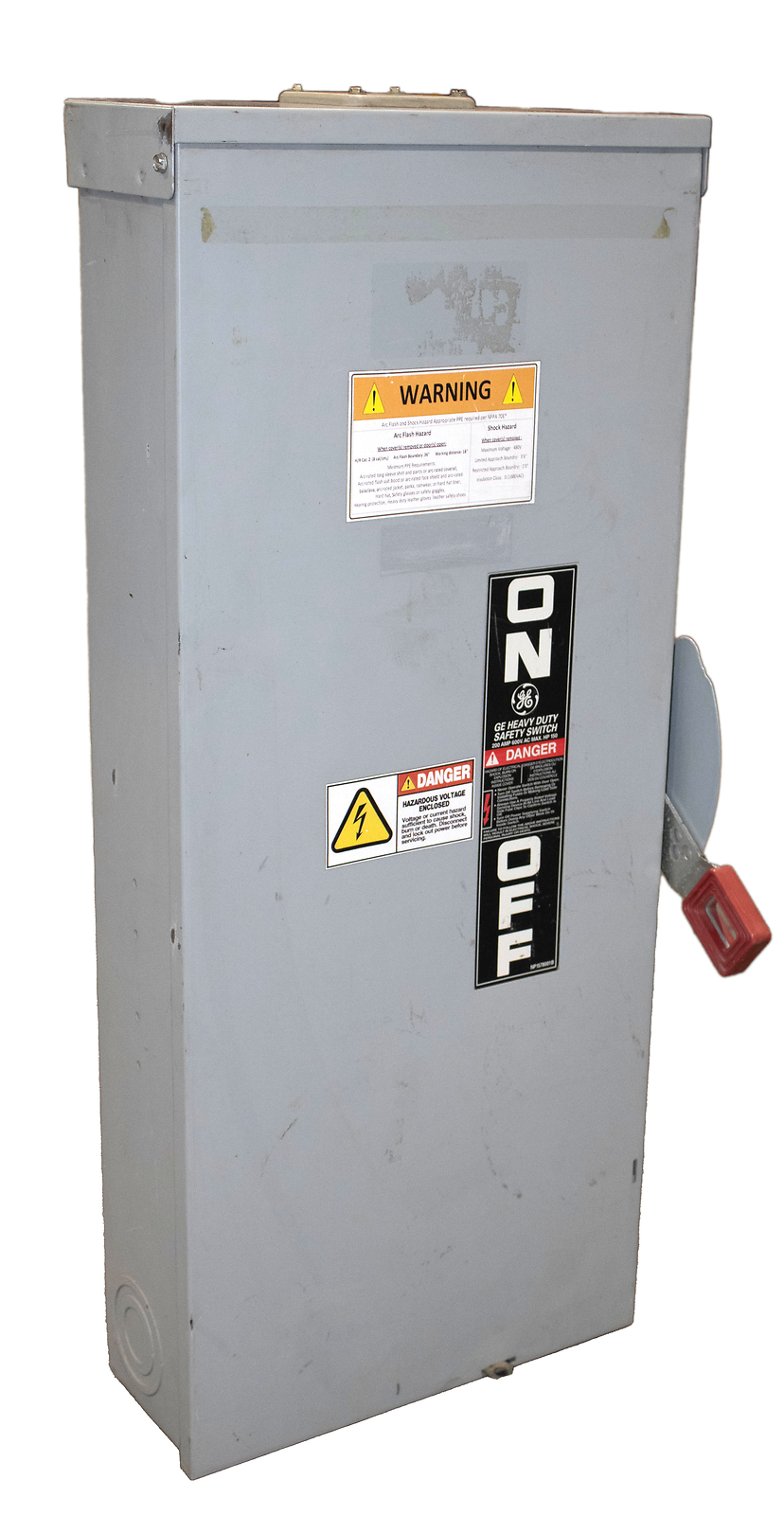 General Electric TH3364R Disconnect Safety Switch 200A 600V 3P NEMA 3R ...