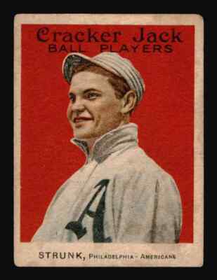 1915 Cracker Jack #33 Amos Strunk - VG | eBay