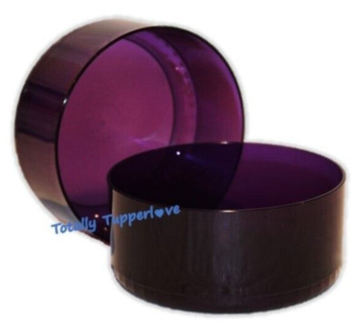 Tupperware Bowls Large Deep Stacking Dishes Amethyst Purple Preludio ...