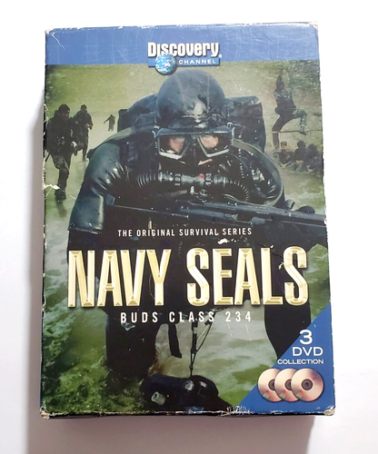 Navy Seals DVD Buds Class 234 Discovery Channel Series Parts 1-6 ...