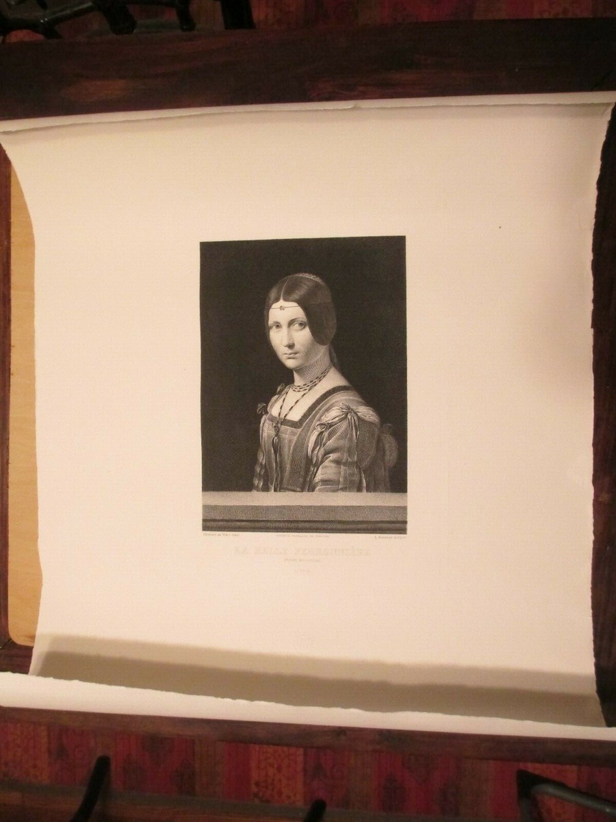 La Belle Ferroniere Portrait Of La Belle Ferroniere Attributed To