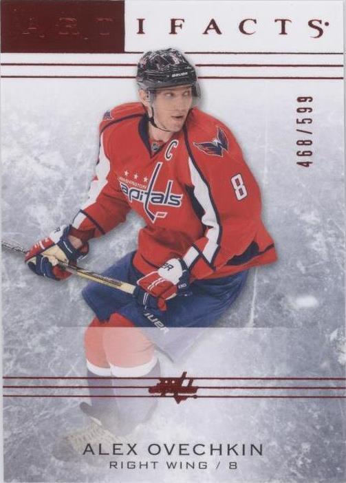 2014-15 Upper Deck Artifacts - Alex Ovechkin #65 Ruby /599 for sale ...