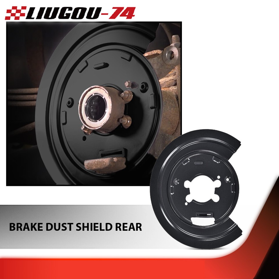 Brake Dust Shield Rear Fit For 2002-2007 Dodge Ram 1500 Replace 3S ...