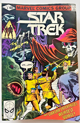 Marvel Star Trek #4 Comic Book 1981 Vintage TOS Enterprise SciFi Kirk ...