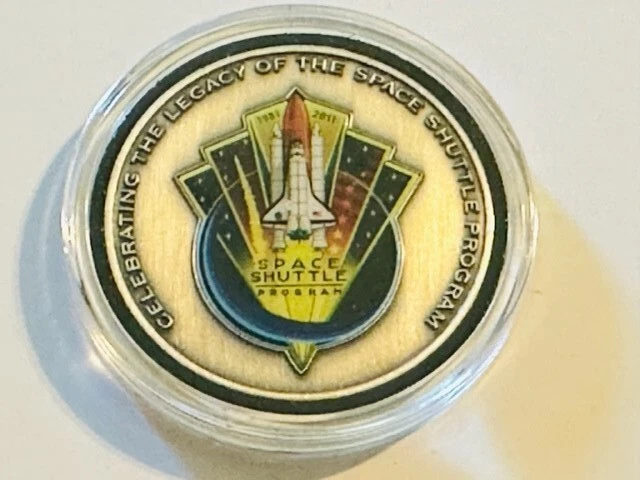 Space Shuttle Challenger Coins