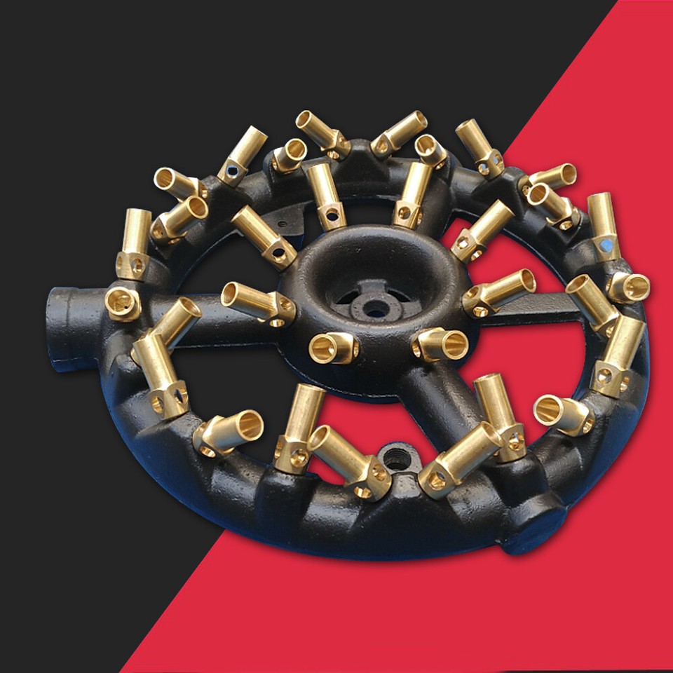 32-Tip Jet Burner 32 Tips Natural Gas Jet Burner Chinese Wok Range Pot ...