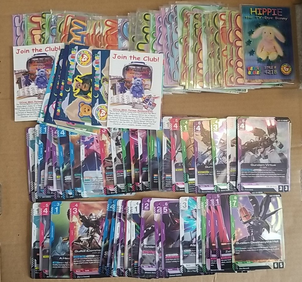 Trading Card Lot Of Pokemon / MTG / Gundam / MHA / CGC / Marvel / One ...
