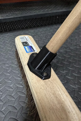 Push Broom Handle Connector Replacement | Broom Head to Handle Bracket ...
