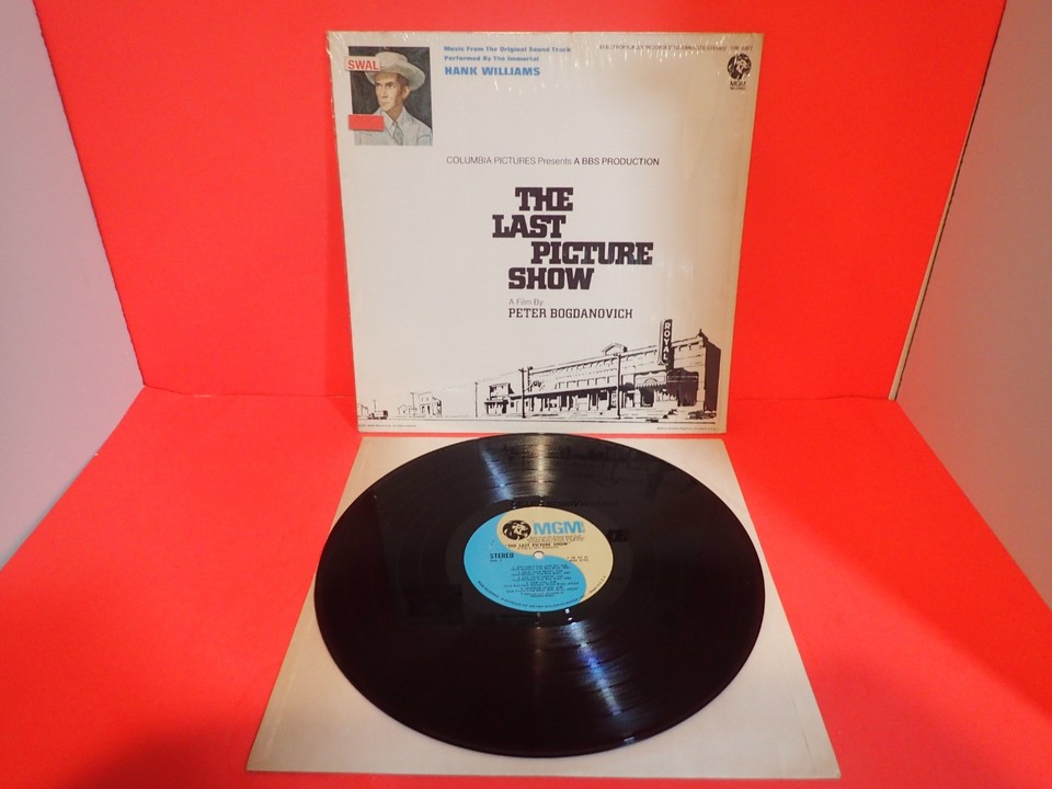 THE LAST PICTURE SHOW SOUNDTRACK 1SE-33ST VINYL LP HANK WILLIAMS | eBay