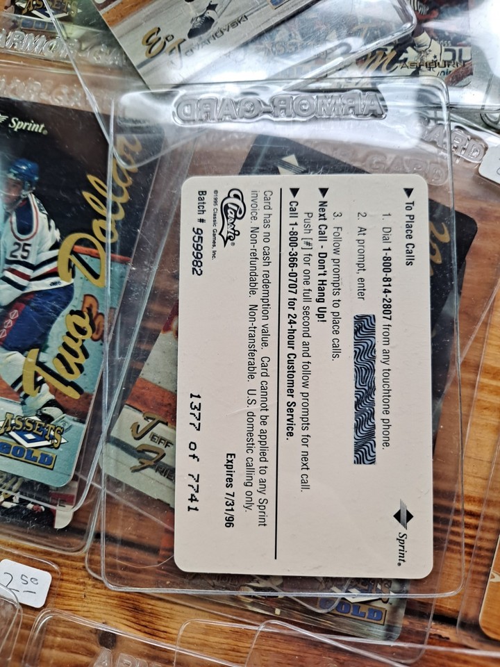 LOT OF 55 VINTAGE SPRINT SPRINT PHONE CALLING CARDS | eBay