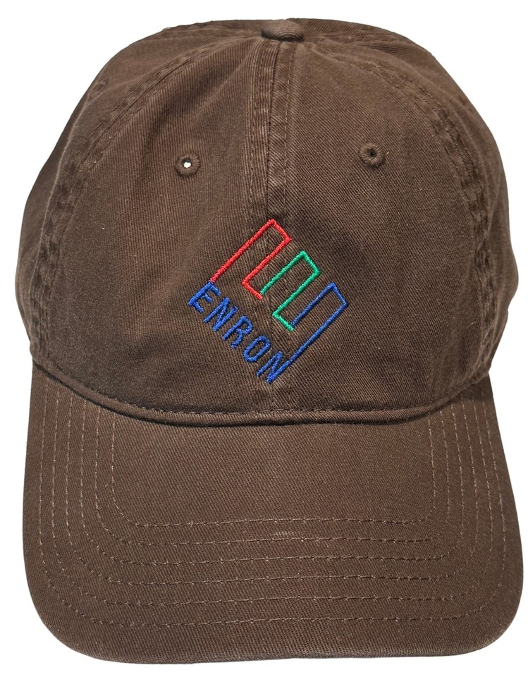 Enron Hat 2212 - Embroidered Adjustable Corporate History Cap | eBay