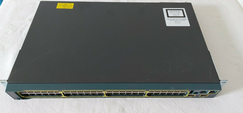 Cisco Catalyst 2960-S Series 10G WS-C2960S-48TD-L V03 48 Port Used ...