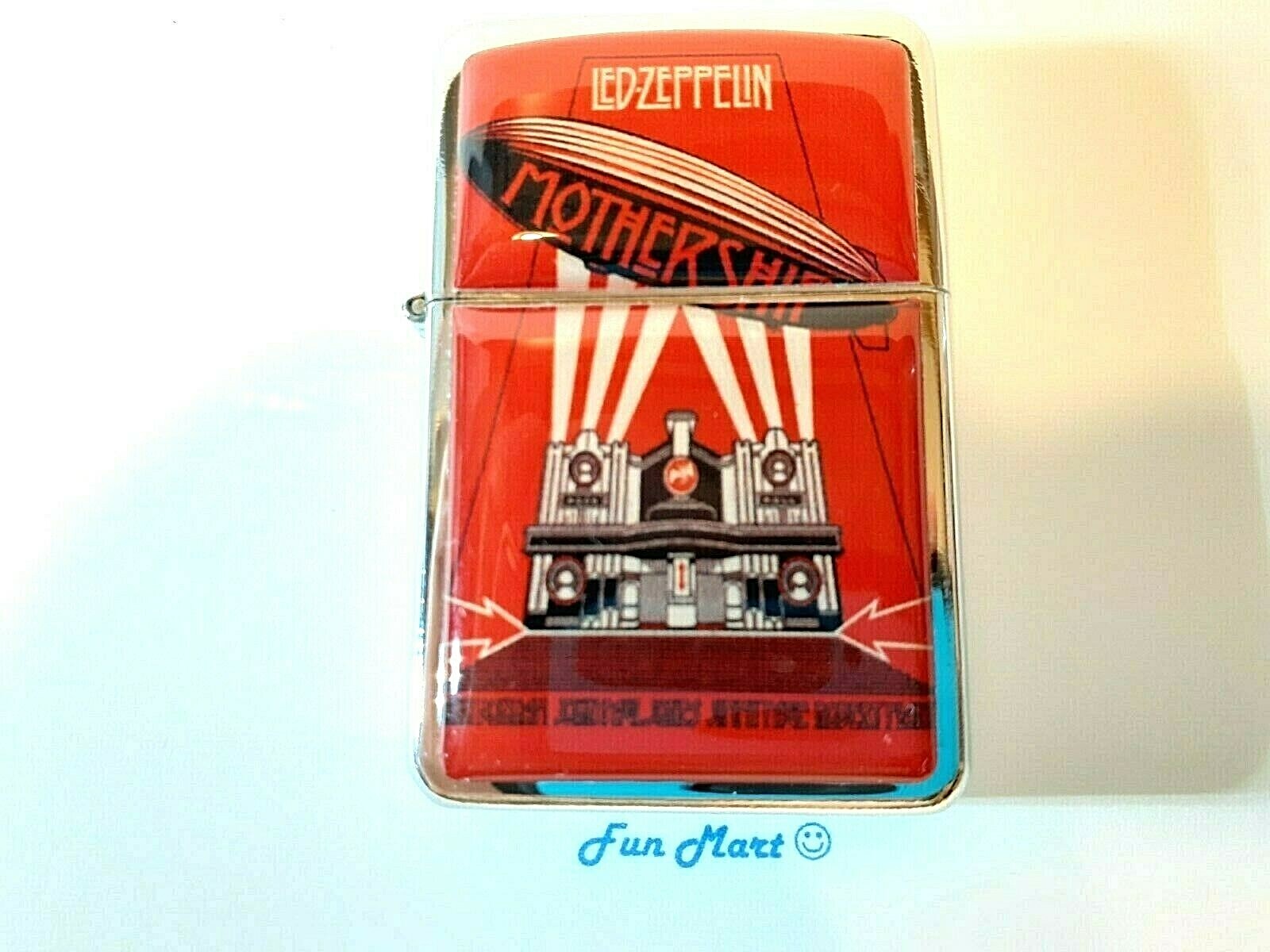 MINT NEVER FIRED LED ZEPPELIN ALBUM ADVERTISING LIGHTER "MOTHERSHIP ...
