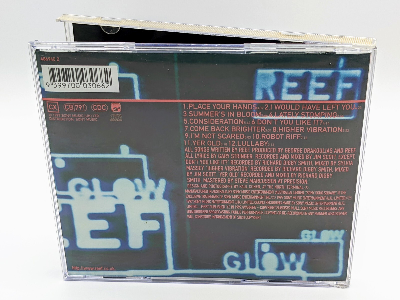 Reef - Glow CD Album 1997 CB791 486940 2 | eBay Australia