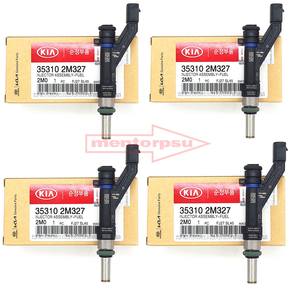 4X OEM Fuel Injector For Hyundai Accent Venue Kia Rio 1.6L 2020-2024 ...