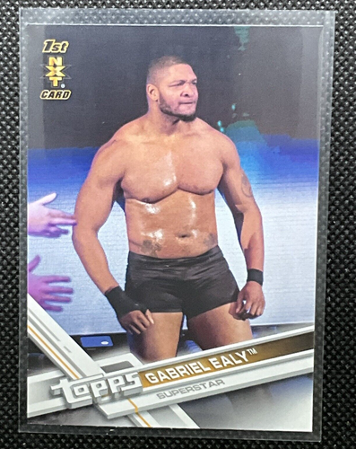 Gabriel Ealy #R-36 WWE NXT 2017 Topps Then, Now, Forever Wrestling ...
