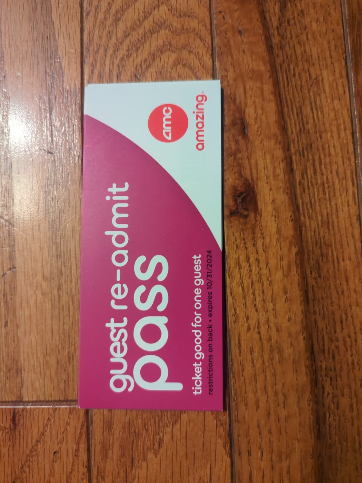 AMC Purple Ticket (Better Than Black Ticket), FREE UPGRADES Imax/Dolby ...