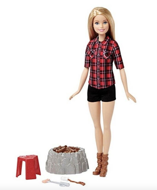 Mattel FDB44 Barbie SIS Campfire Doll Blonde for sale online | eBay