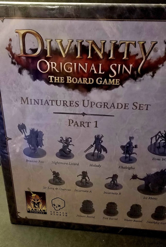 Divinity Original Sin Board Game & Miniatures Upgrade Part 1 ...