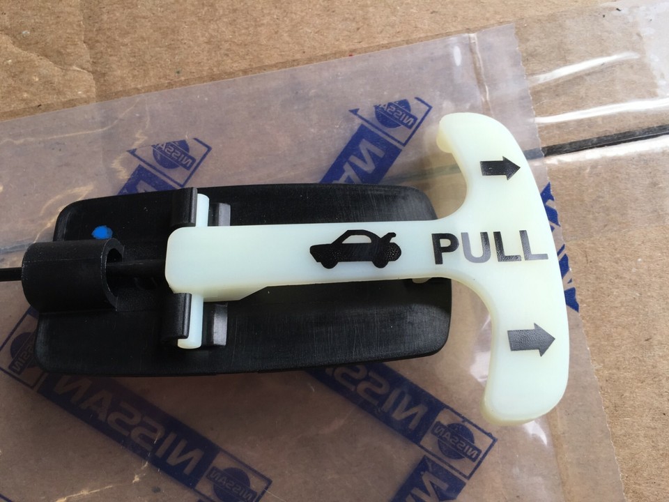 NEW OEM NISSAN EMERGENCY TRUNK RELEASE PULL HANDLE - SENTRA ALTIMA | eBay