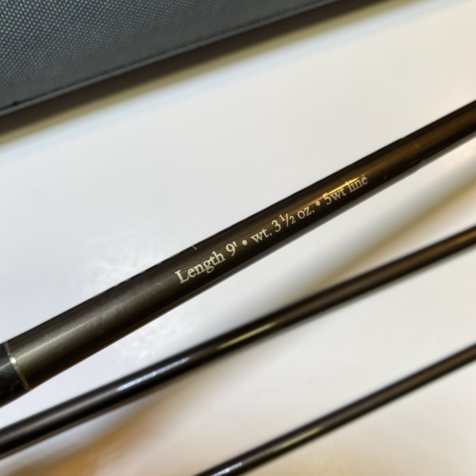 Orvis Encounter 9' 5wt 3-1/2oz 4-Piece Travel Fly Fishing Rod w/ Case ...
