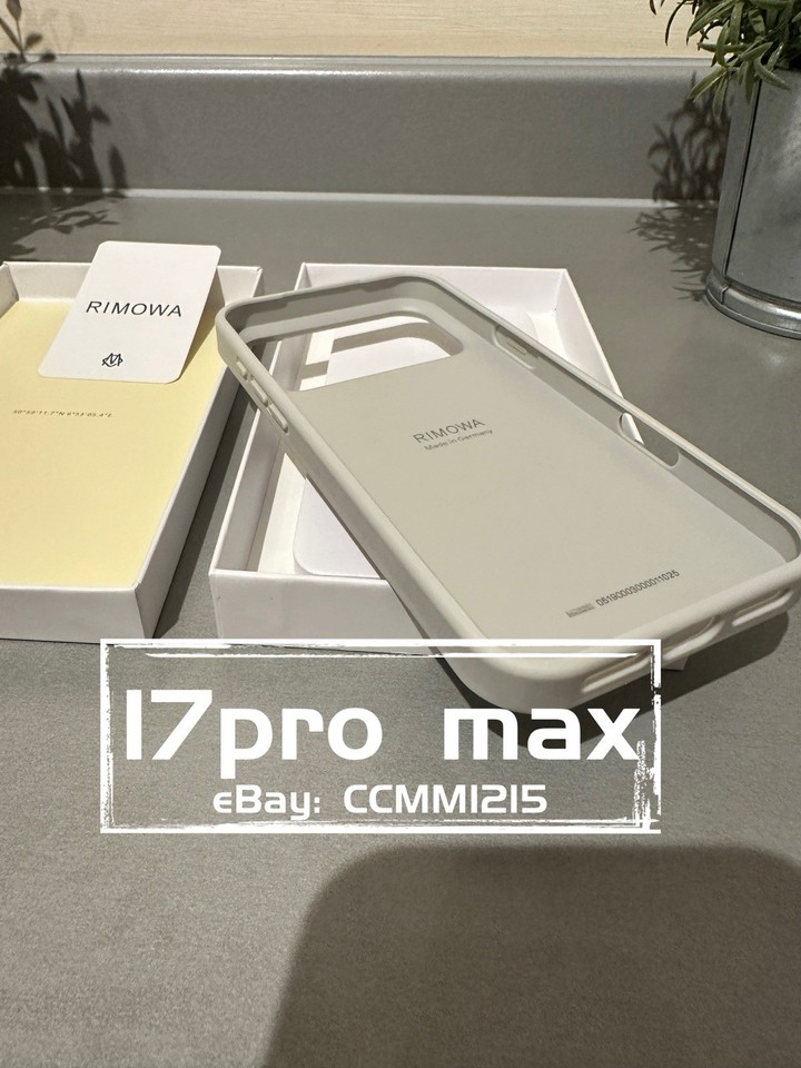 Rimowa phone Case iphone 17 Pro Max Sliver phone case-Specially ...