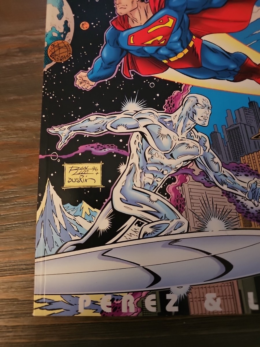 Superman Vs Silver Surfer Marvel Comics | The Sentinel Of The