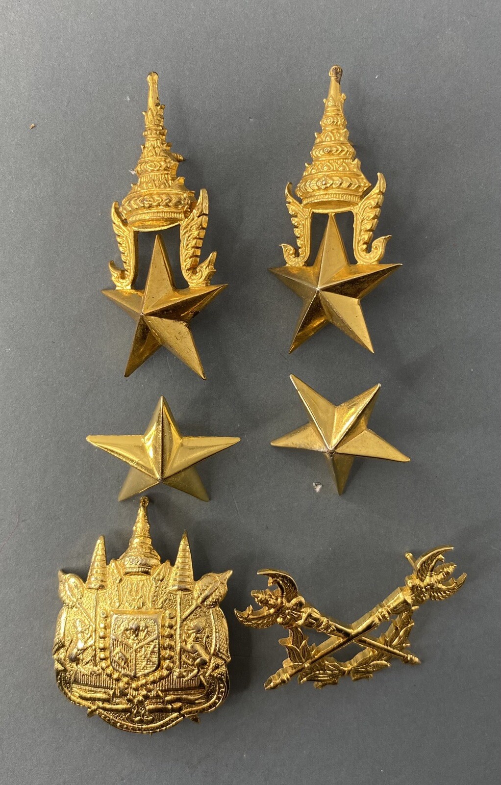 Lot of 6 Vintage Royal Army Insignia Badges | eBay