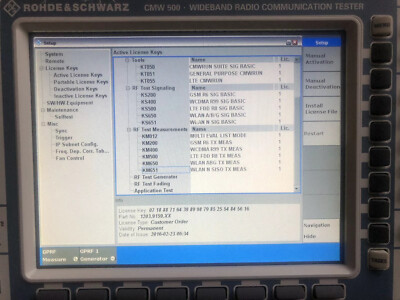 R&S CMW500 -GSM WCDMA LTE,WiFi For Leasing/ per month | eBay