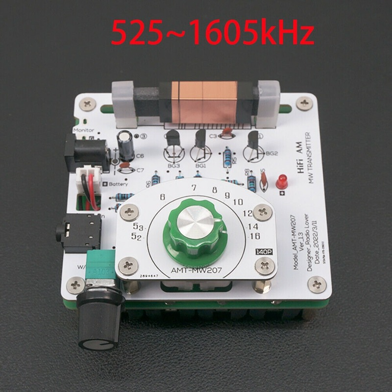 AMT-MW207 525-1605kHz MW medium wave transmitter AM radio transmitter ...