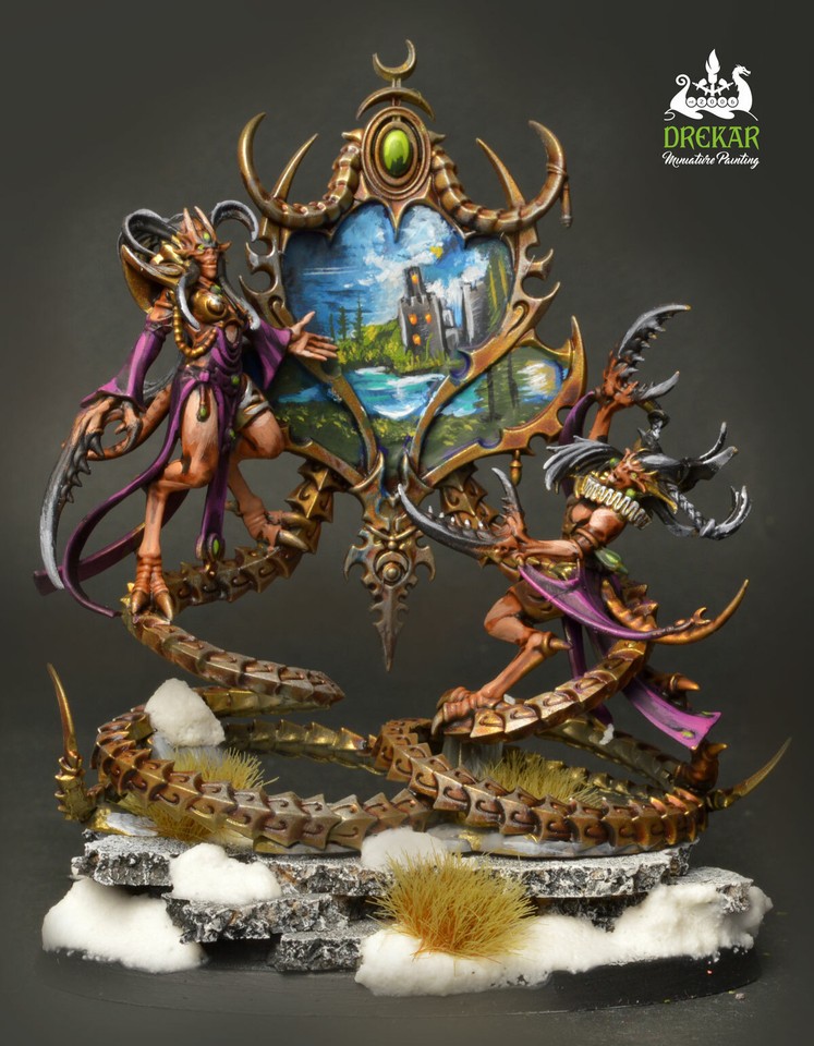 The Contorted Epitome Slaanesh ** COMMISSION ** painting daemons ...