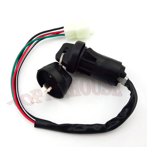 Ignition Key Switch For Eton ATV Viper Sierra Impuls Rascal 50cc 70cc ...