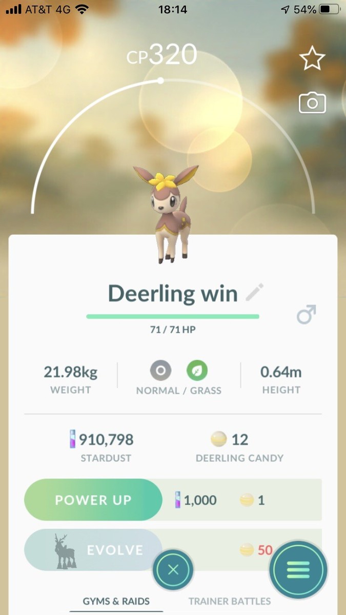Pokemon Deerling Winter