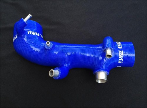 Subaru Impreza WRX STI Silicone Blue Turbo Inlet Pipe Snakeskin Fuku ...
