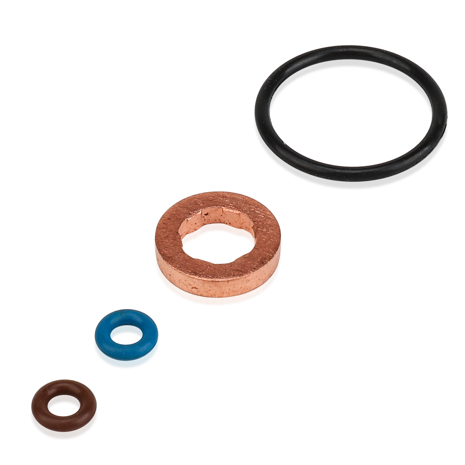 18x Injector Clamp Bolt & Nozzle Seal Kit For VW Audi Skoda SEAT 1.6 ...