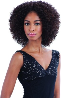 Freetress Equal Lace Front Deep Invisible Part CURLY HAIR Wig - Flemmie ...