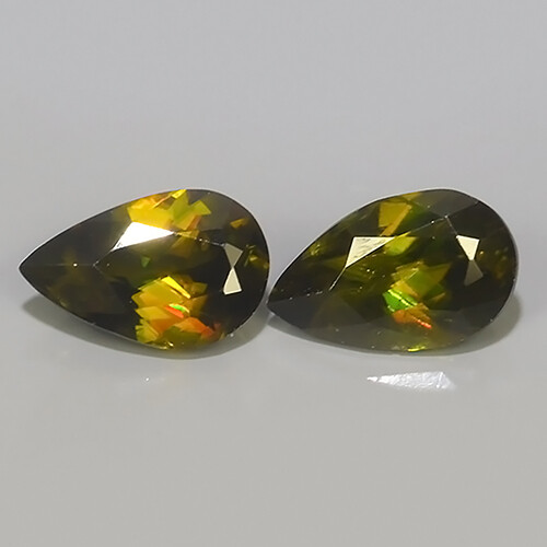 1.00 CTS NATURAL COLOR CHANGE CHROME SPHENE-REF VIDEO | eBay