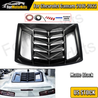 Black Rear Window Louver Sun Shade Cover Generation Ⅱ For Chevrolet ...