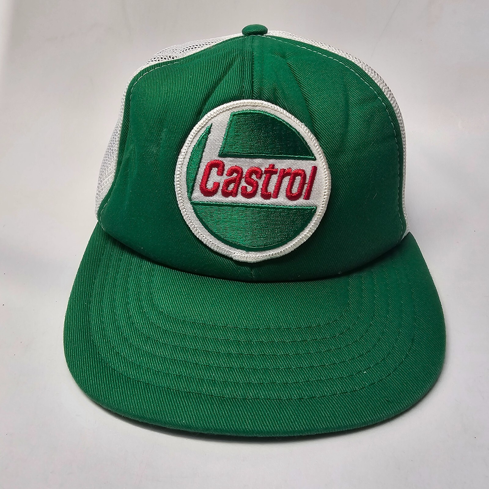 Vintage Castrol Motor Oil Trucker Hat Cap Mesh Snapba… - Gem