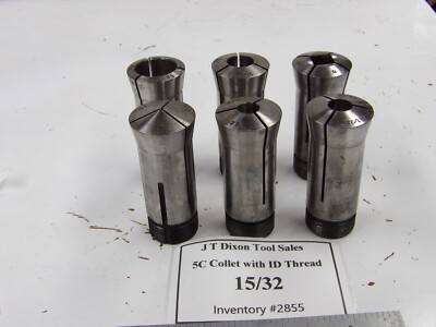 Collets - Round Collet With Internal Threads