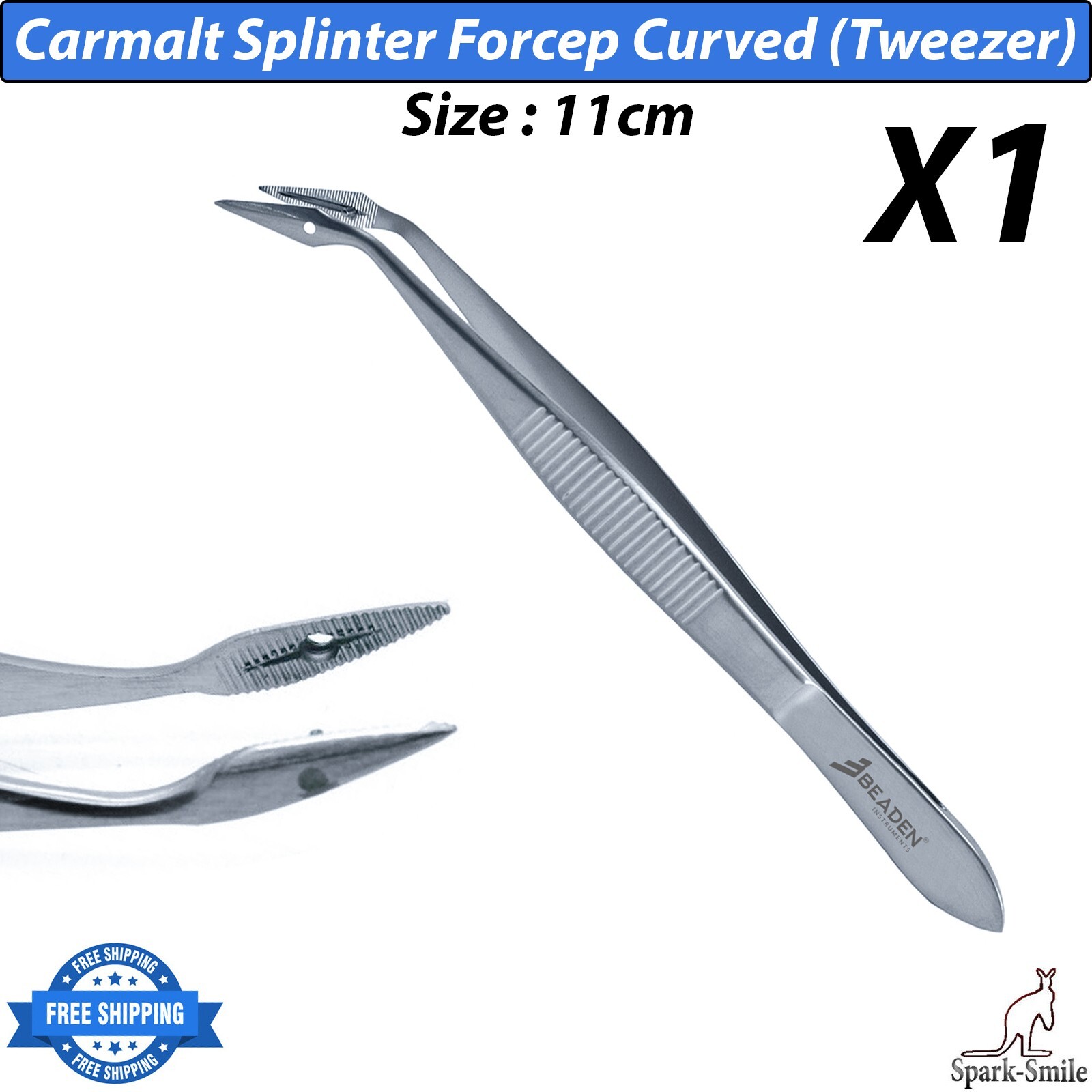 Splinter Forcep Tweezer & Lancet Splinter Removal Set of 2 Splinter ...