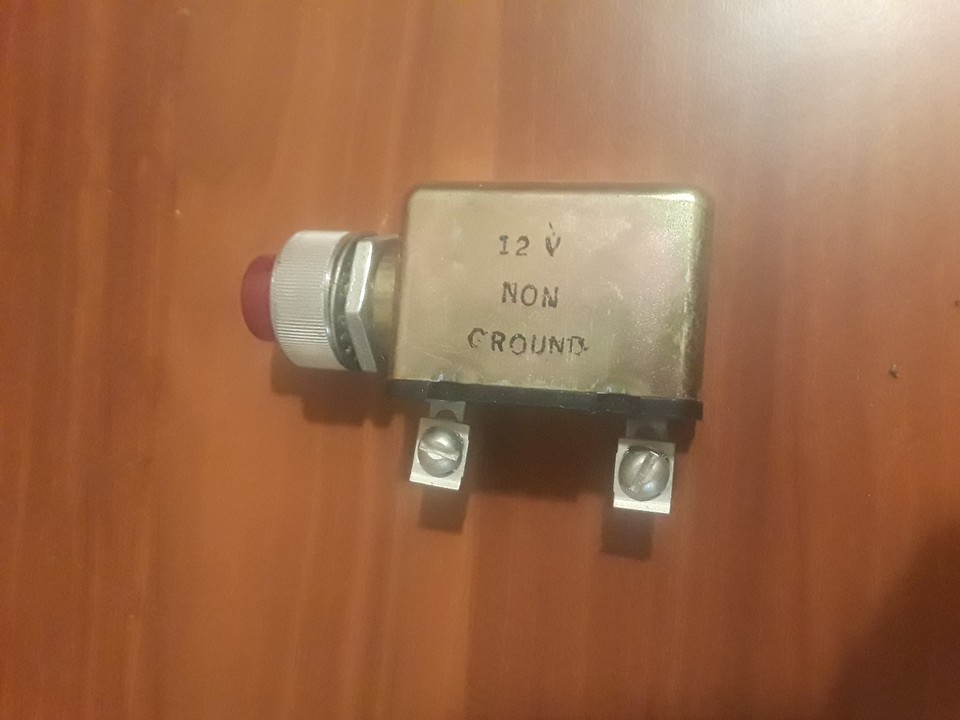 Cole Hersee 4112-RC, Switch Red Lense 12V | eBay