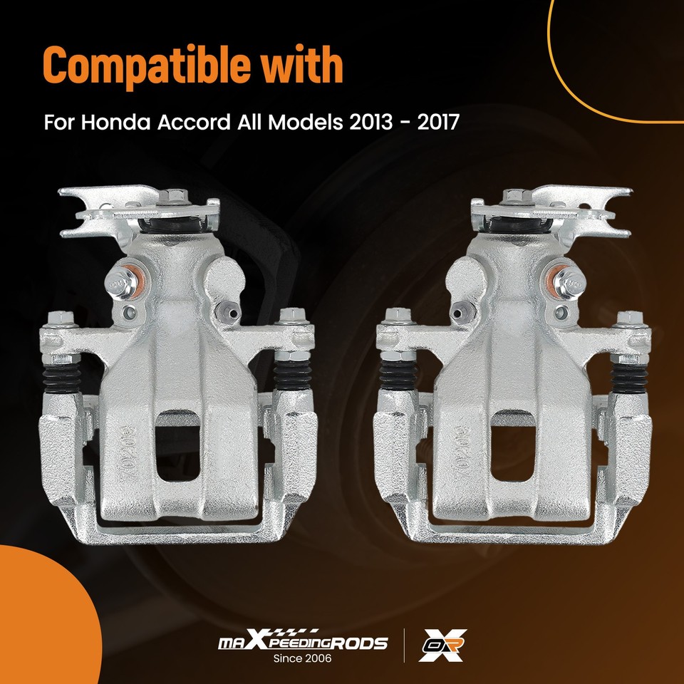 Disc Brake Caliper Assembly for Honda Accord 2013-2017 Rear Complete ...
